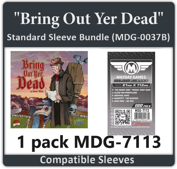 "Bring Out Yer Dead" Sleeves - Mayday Games – Mayday Games EU