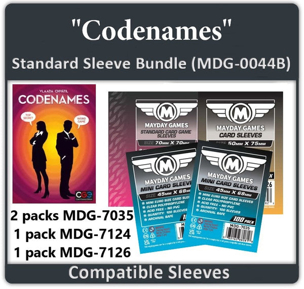 "Codenames" Sleeves - Mayday Games – Mayday Games EU