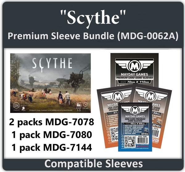 "Scythe" Compatible Card Sleeve Bundle – Mayday Games EU