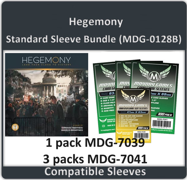 "Hegemony" Compatible Card Sleeve Bundle – Mayday Games EU