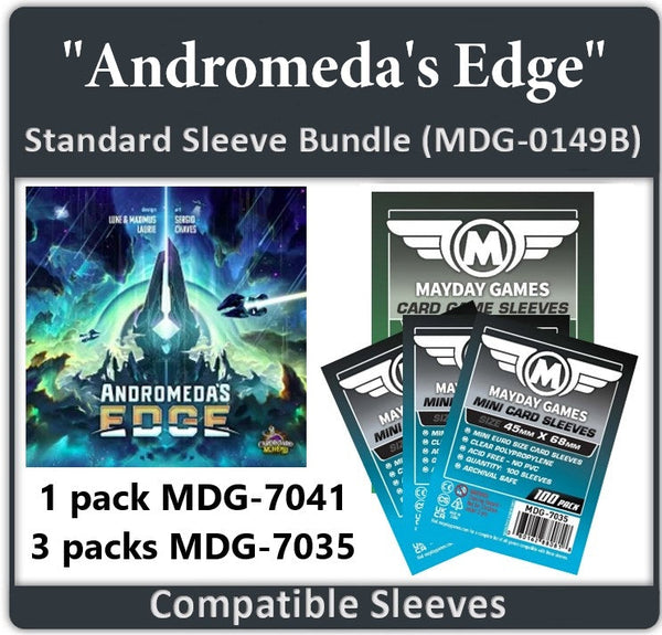 "Andromeda's Edge" Compatible Card Sleeve Bundle – Mayday Games EU