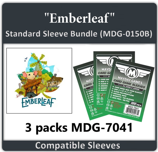"Emberleaf" Compatible Card Sleeve Bundle – Mayday Games EU