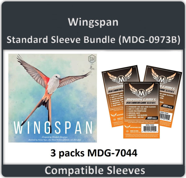 "Wingspan" Compatible Card Sleeve Bundle – Mayday Games EU