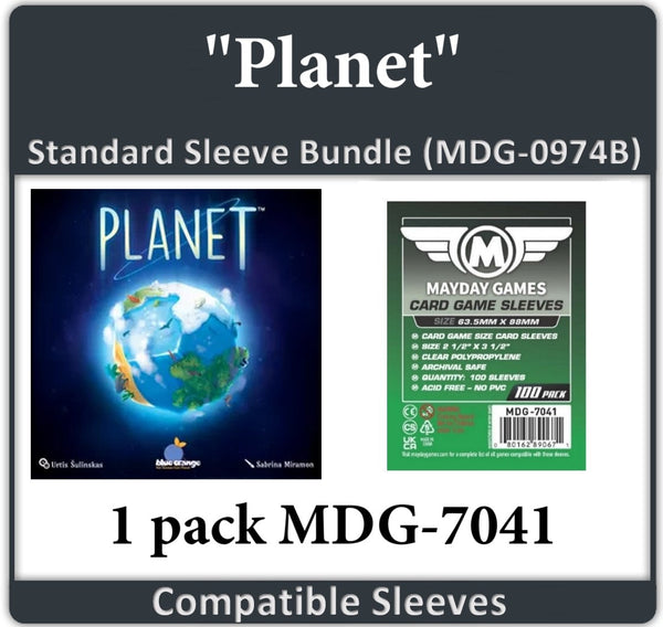 "Planet" Card Sleeve Bundle – Mayday Games EU